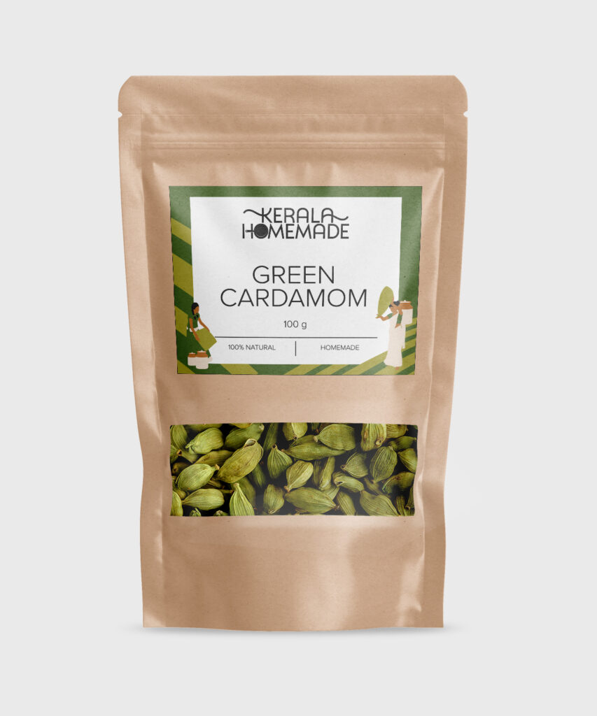 Green Cardamom(Elakkaya)-100g - Keralahomemade